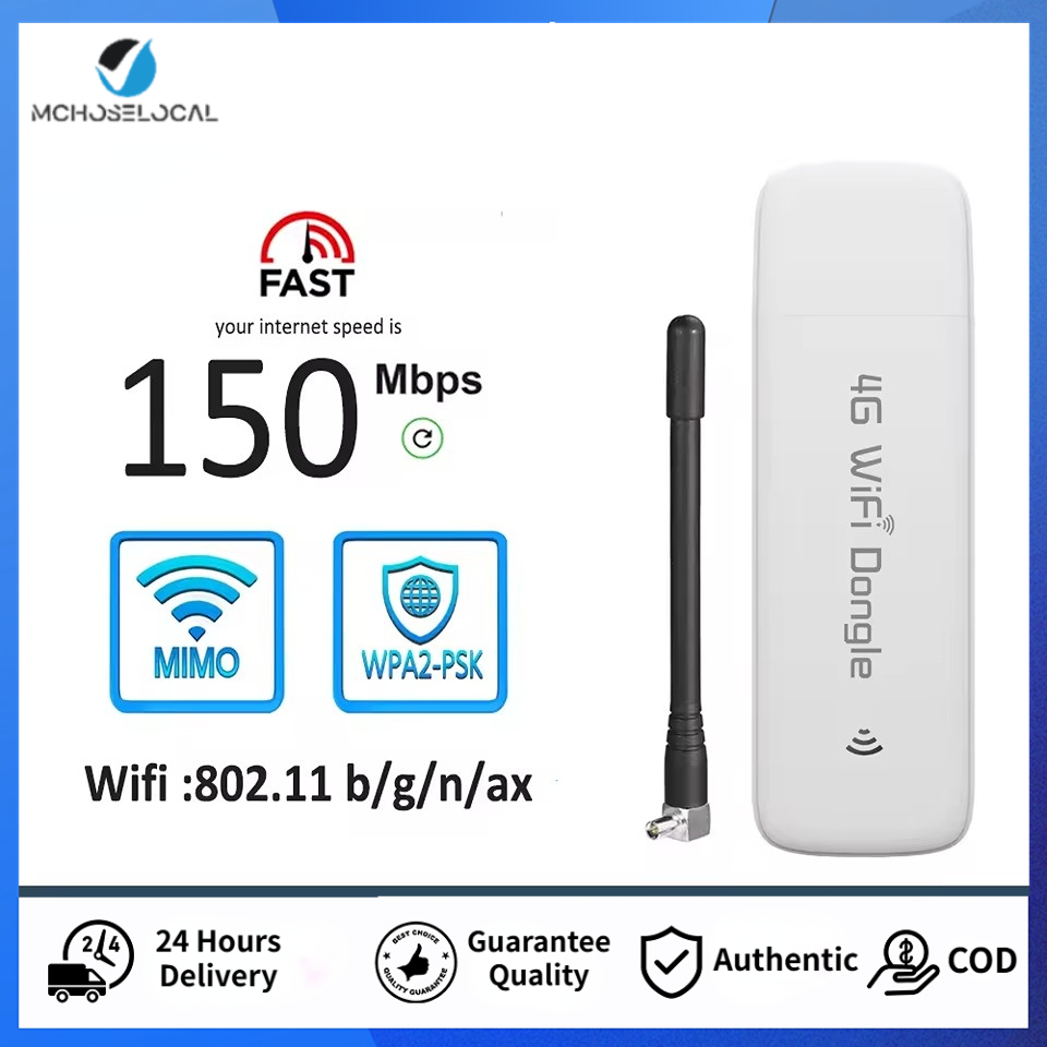 【MF90】4G Portable WiFi Router with Antenna Interface, 150Mbps Wireless ...