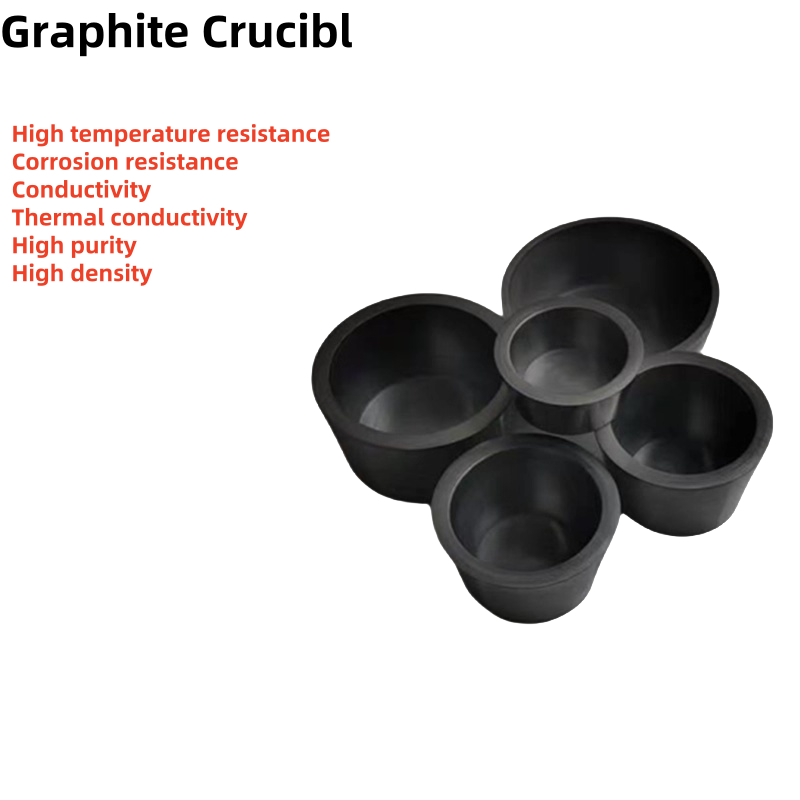 Graphite Crucible Oblique Mouth Vacuum Furnace Distillation Electron ...