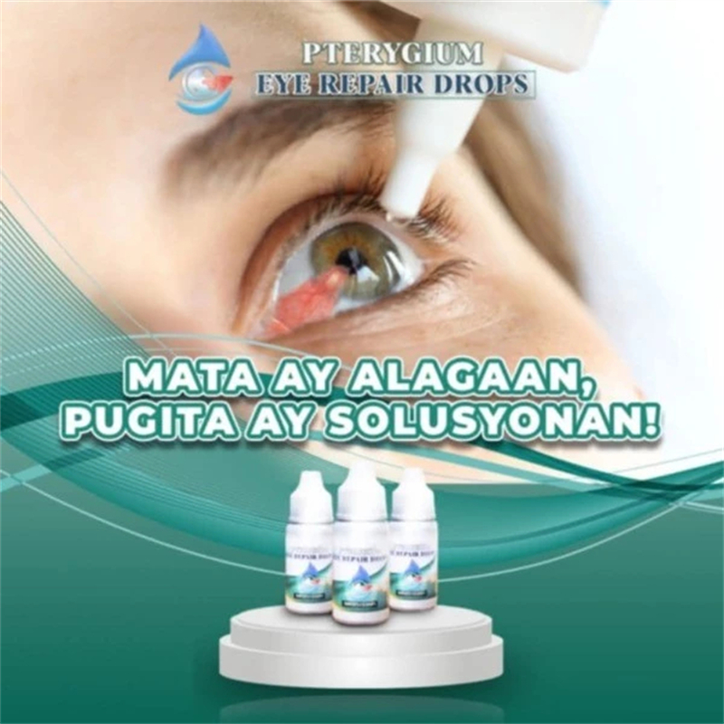 PTERYGIUM Eye Repair Drops - FDA-Approved Ophthalmic Solution for Clear Sight 15ml/30ml | Shopee ...
