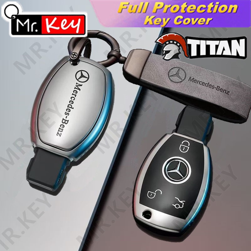 [Mr.Key]Titanium gray Mercedes Benz A B G R Class GLA GLK W176 W204 ...