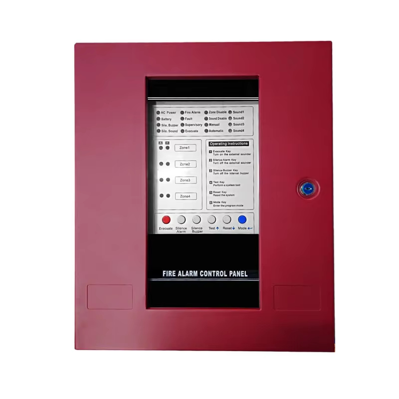 Conventional Fire Alarm Control System Control Panel 4/8/16 zones ...