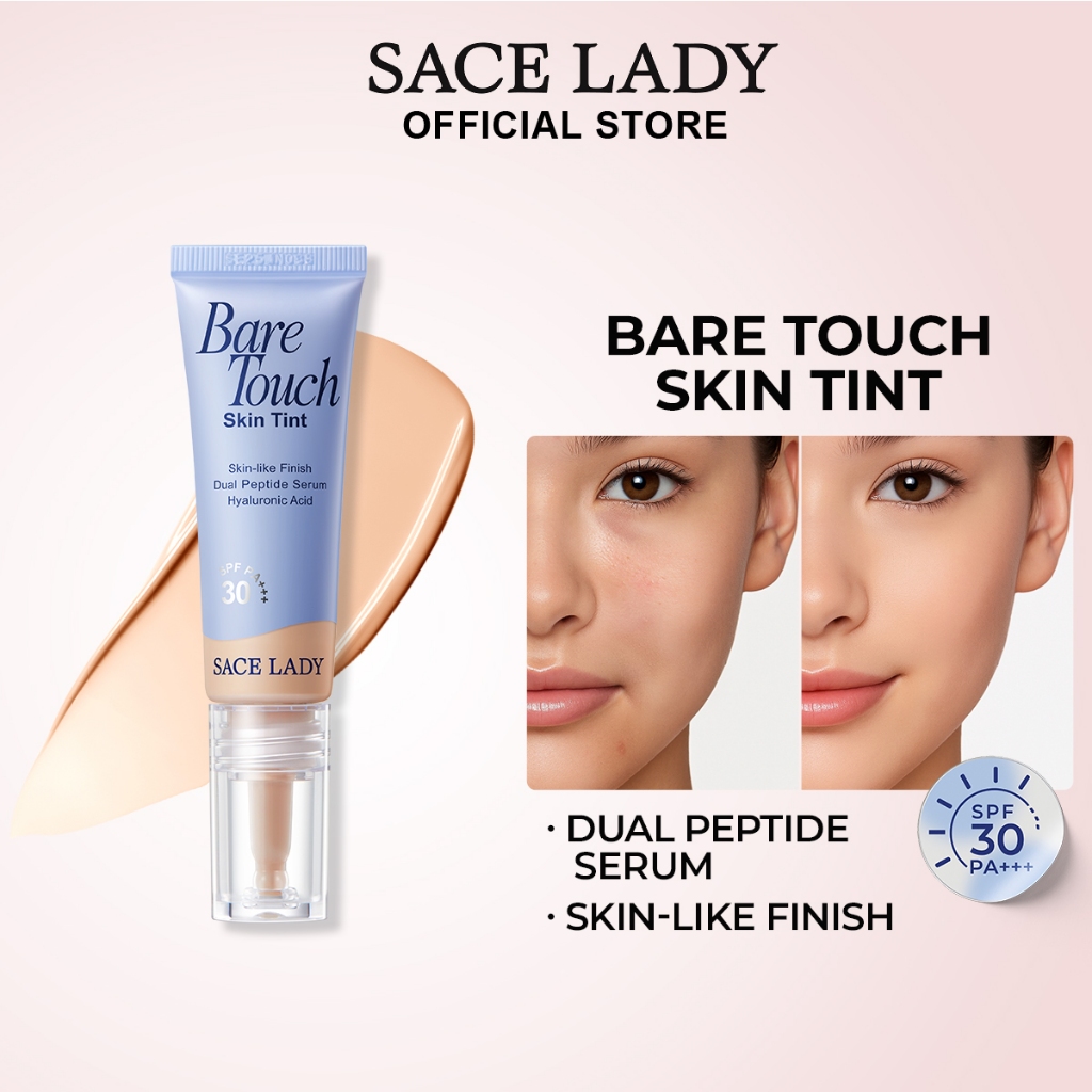 SACE LADY Natural Matte Foundation Sunscreen Skin-like Finish Primer ...