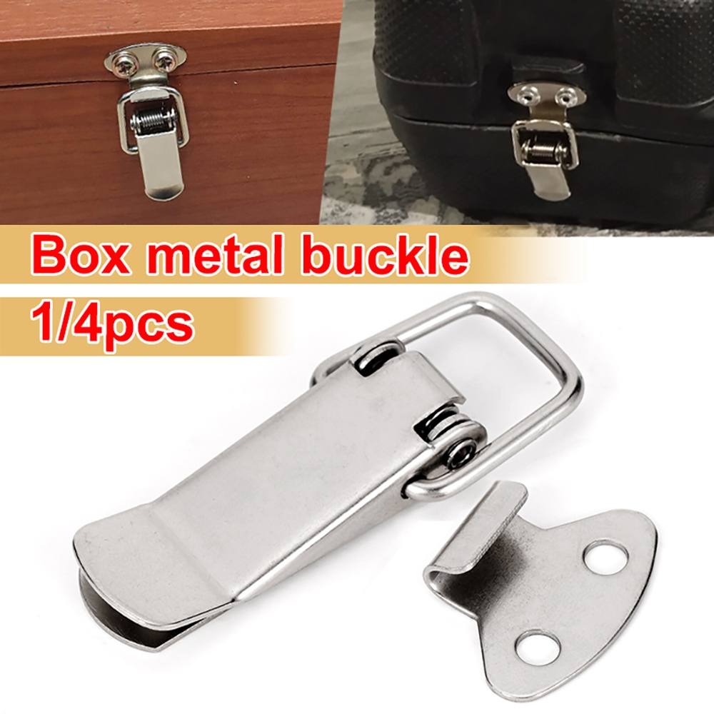 1/4 PCS Iron Hardware Cabinet Boxes Spring Loaded Latch Catch Toggle ...