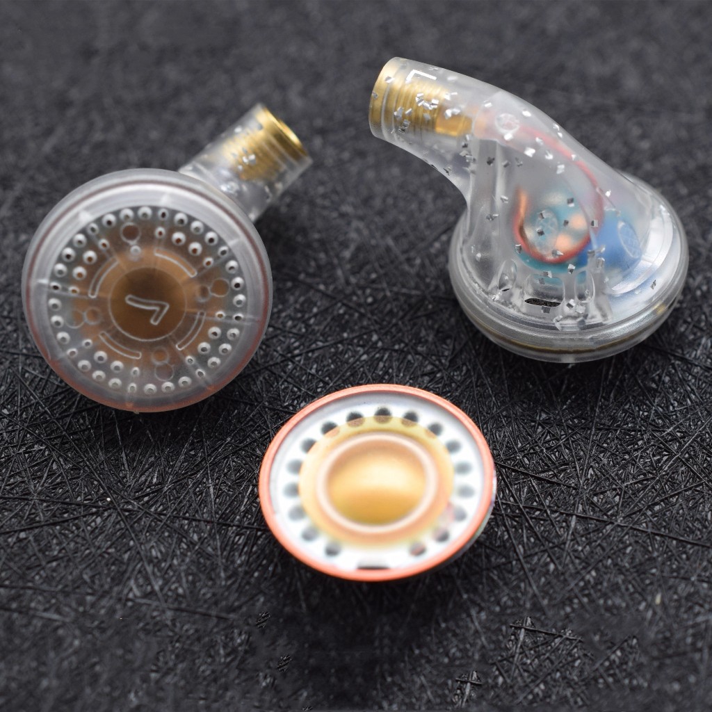 FENGRU CZ32 Ceramic Titanium Alloy PU Composite Film Flat Head Earbuds ...