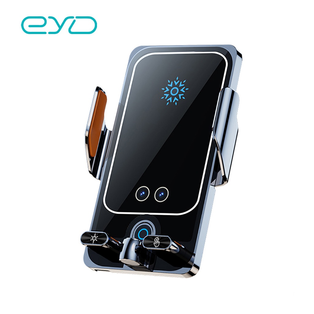 EYD F18 Wireless Charger Car Phone Holder 66W Super Fast Magnetic Bottom Charging Unshaking 360 ...