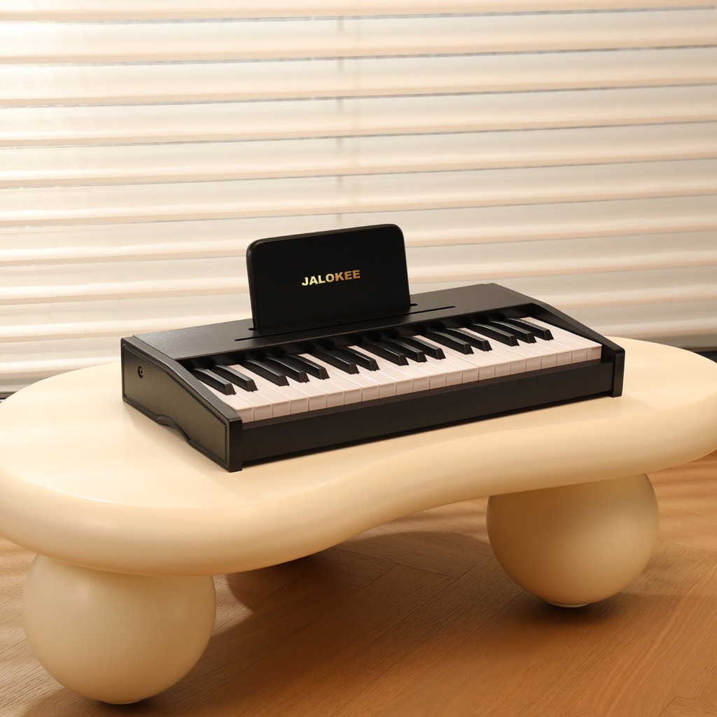 JALOKEE Kids Piano Keyboard 37 Keys - Wooden Digital Piano for Toddlers ...