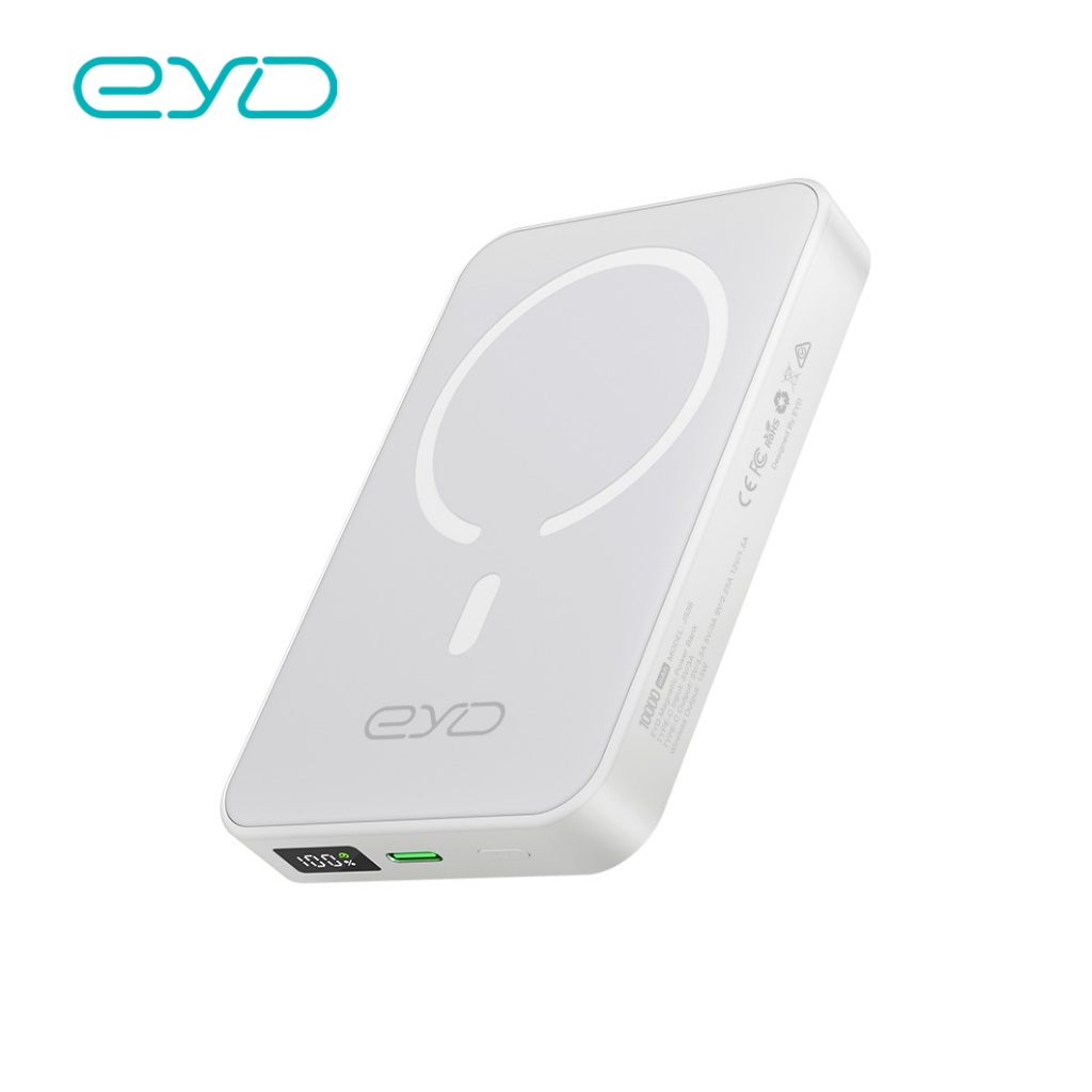 EYD JS36 10000mAh Magnetic Wireless Charger Powerbank PD20W Fast ...