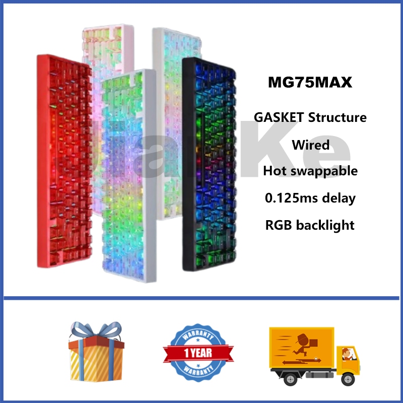 IROK MG75MAX Aluminum Wired Magnetic Keyboard 75% Hot swappable RGB RT0 ...