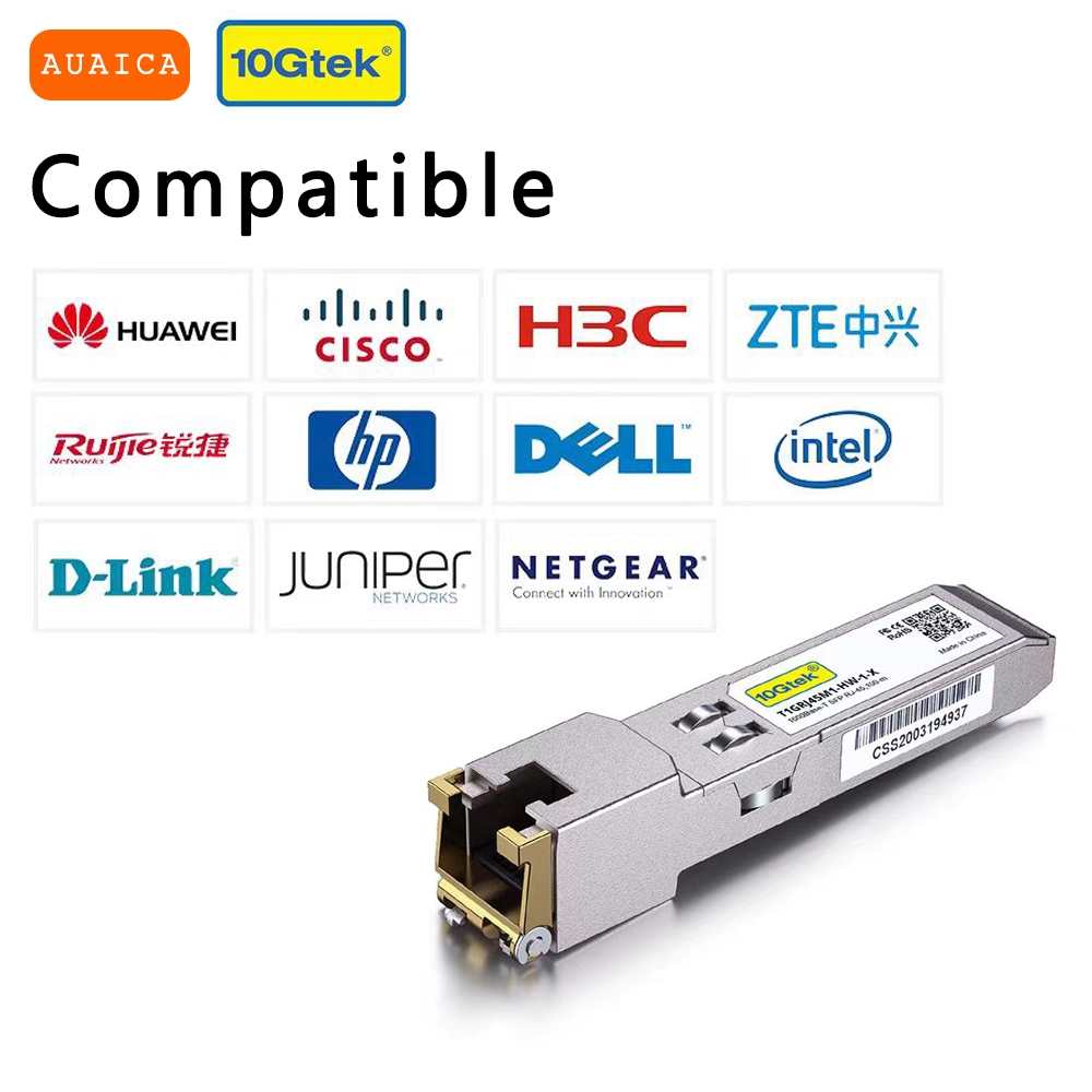 10GTEK 1.25G SFP RJ45 Transceiver SFP to RJ45 SFP Module Transceiver ...