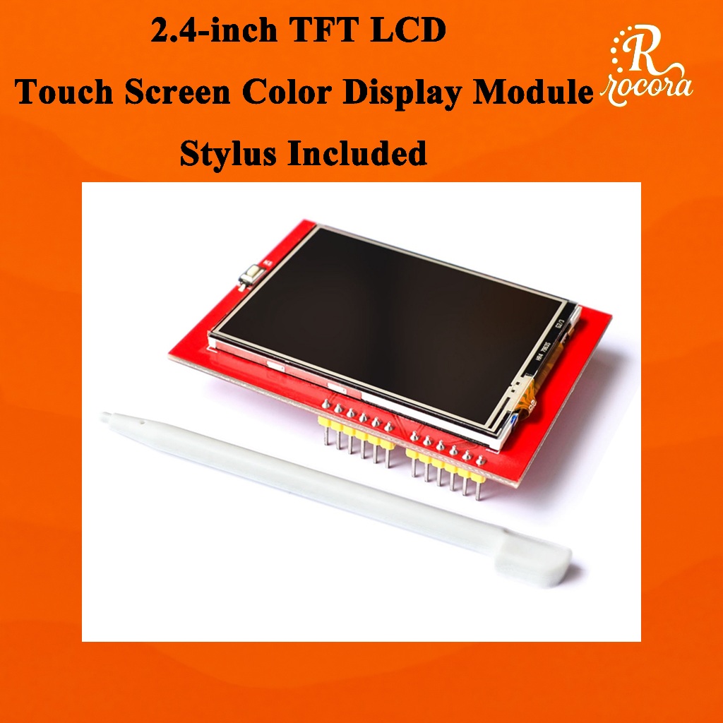 2.4 Inch TFT LCD Touch Screen Display Module with Stylus Pen | Shopee ...