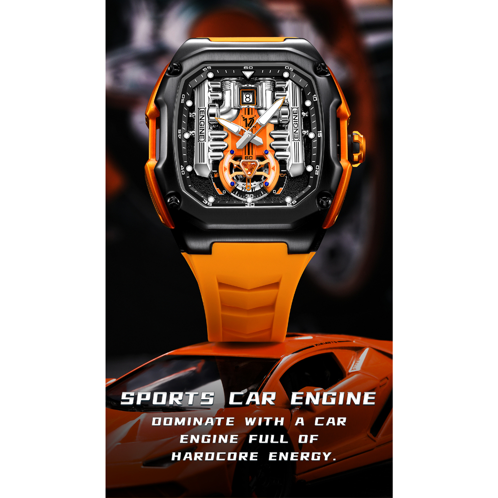 LILUOKE Phantom Engine Watch – Men's Luxury Sports Watch Inspired by ...