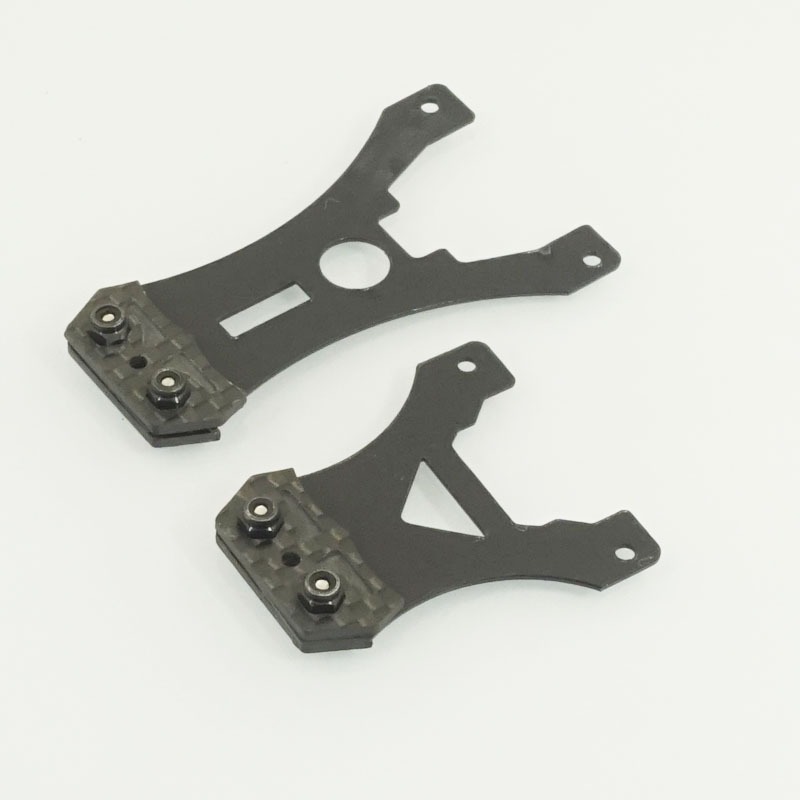 mini 4wd black catcher CNC rear damper plate for MS MSL VZ FMA chassis ...
