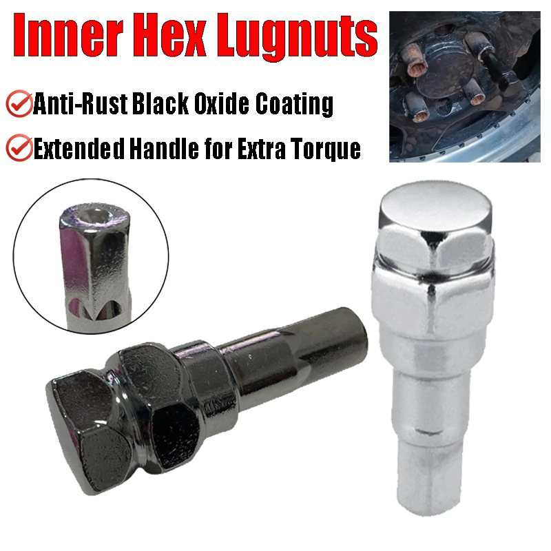 Hex Lug Nut Tool Allen Key Wrench for Wheel Lugnuts Vehicle Maintenance ...