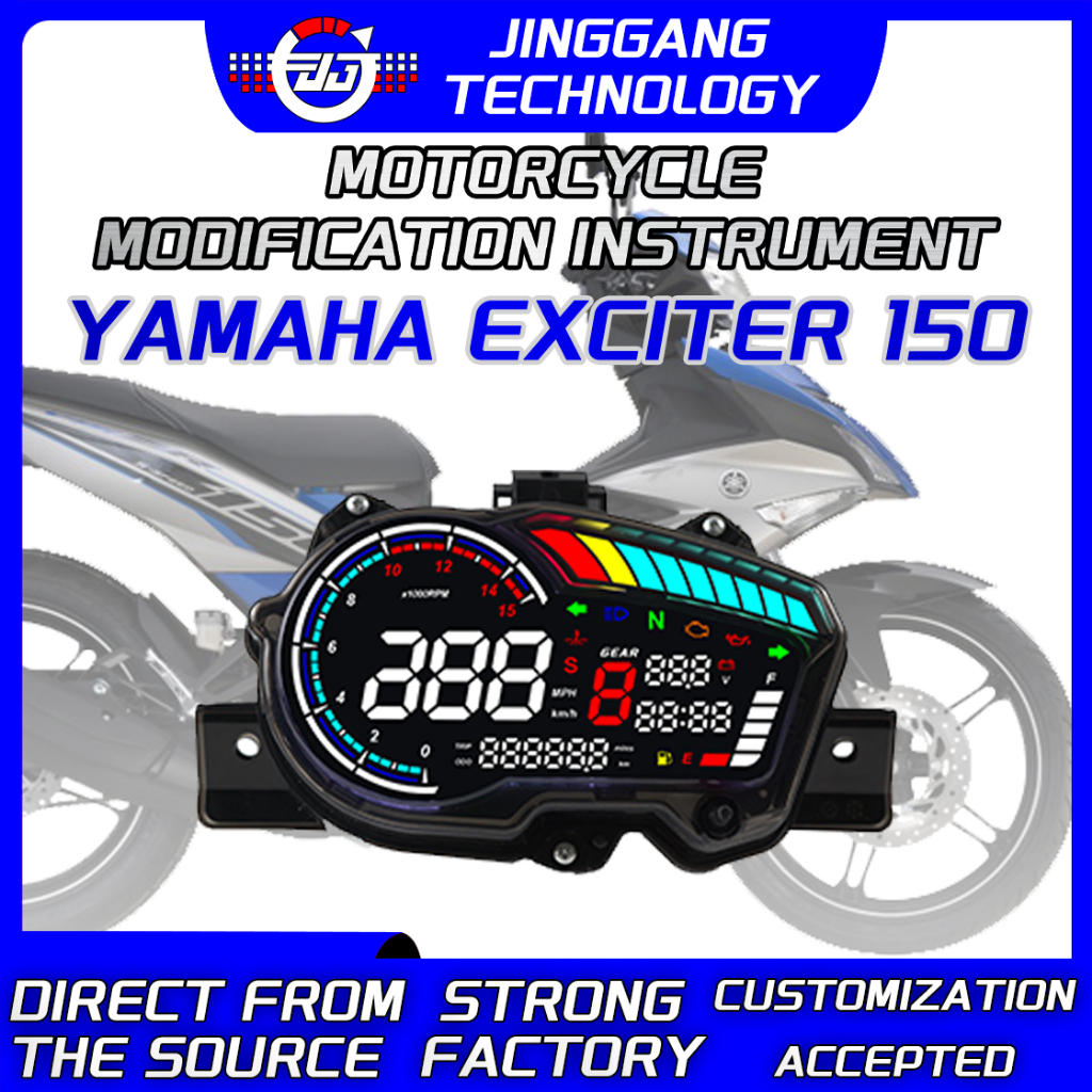 For Yamaha Sniper 150 Y15 Y15Z Y15ZR V1 Digital Meter Motorcycle ...