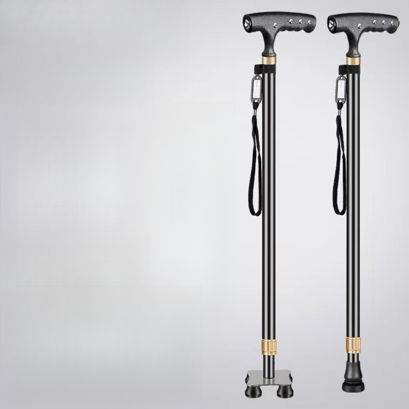 Elderly Crutches Big Four-legged Cane、walker for elderly、baston stick ...