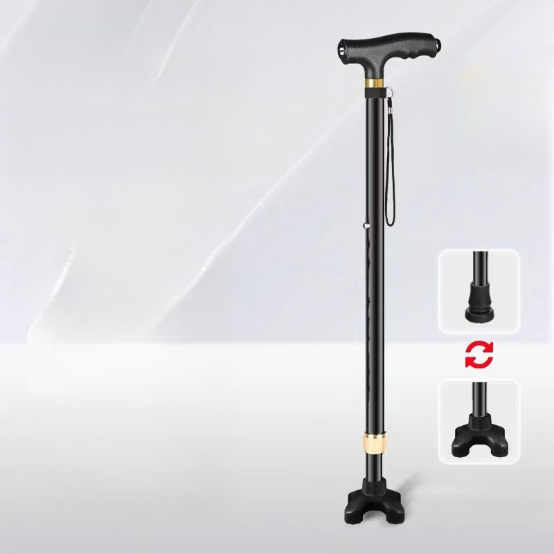 Elderly Crutches Big Four-legged Cane、walker for elderly、baston stick ...
