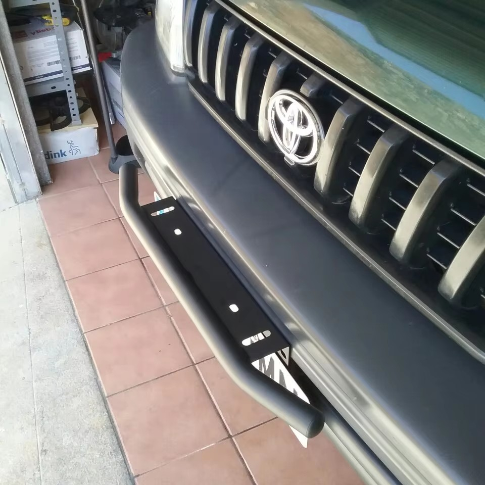 For 4x4 License Plate Bracket Holder with Fog Light & License Light ...