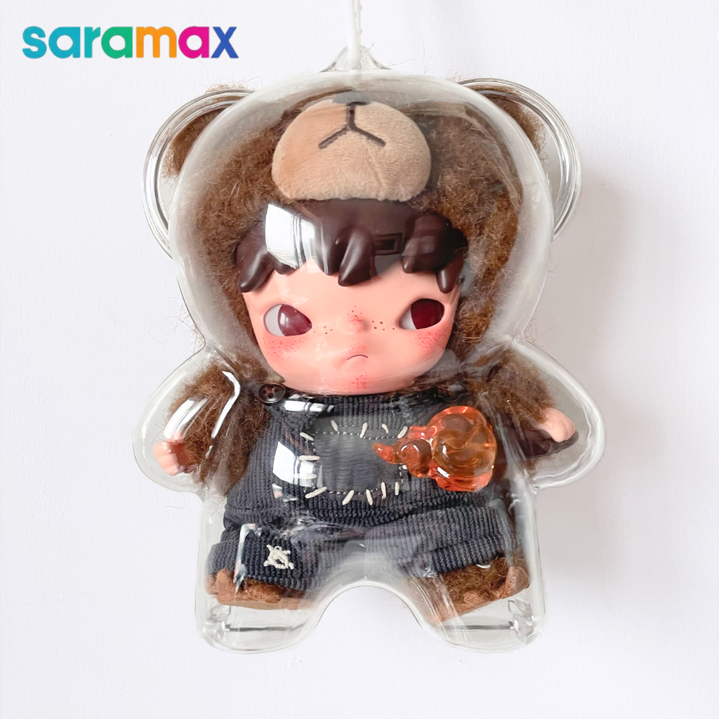 saramax Hard case for Hirono New Bear Plush Living Wild Fight face ...