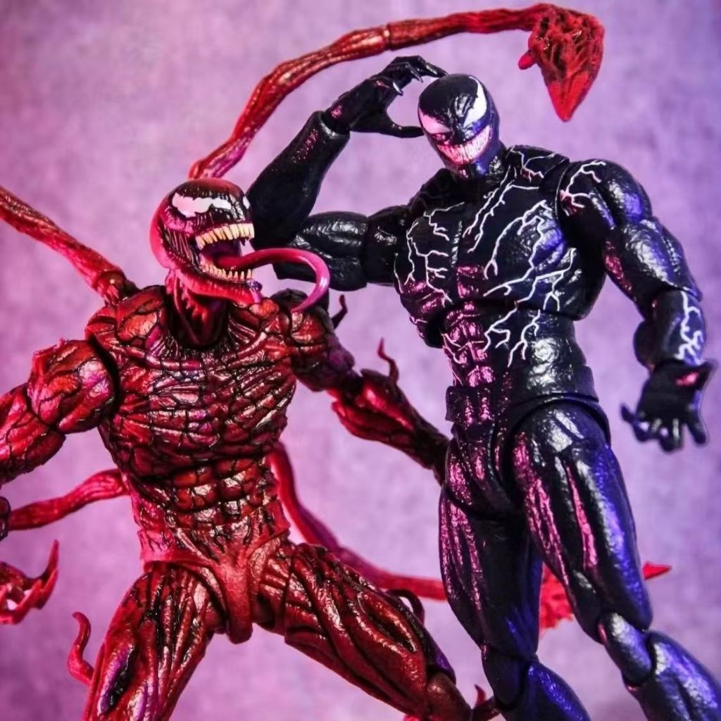Marvel movies Venom 2 SHF massacre Joint movable figurine model boxed ...