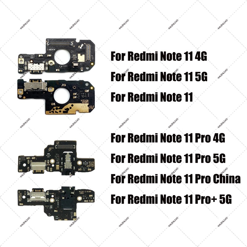 For Xiaomi Redmi Note 11 11s 11Pro 4G 5G Charging Board Flex Cable USB ...