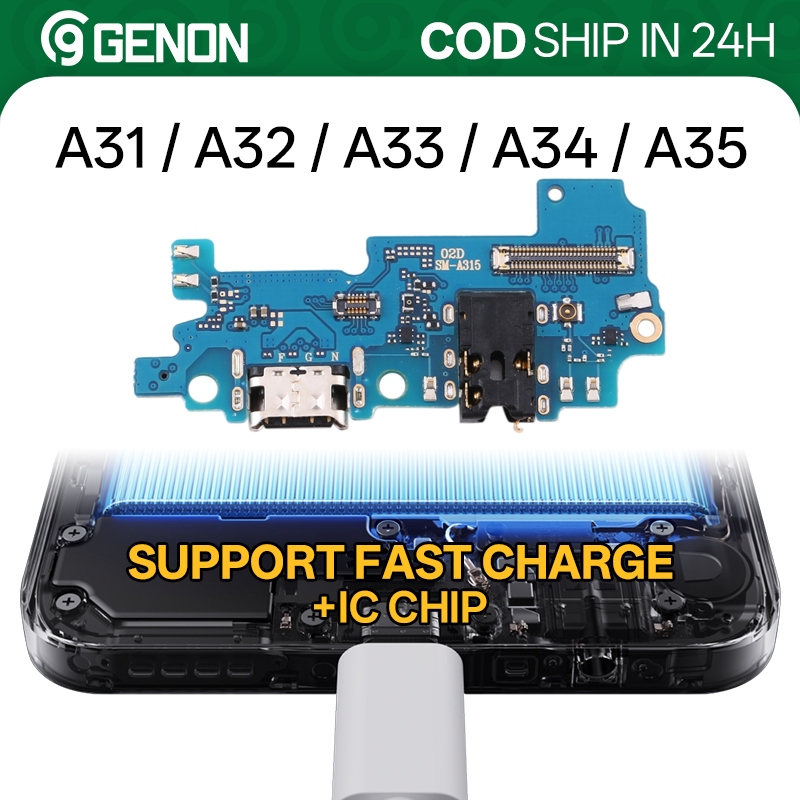 Genon Charging Board with IC for Samsung Galaxy A31 / A32 4G / A32 5G ...