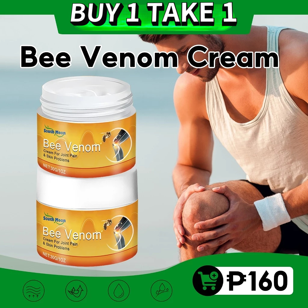 [buy 1 take1]Bee Venom Cream For Joint Pain 30g Bee Venom Joint Relief ...