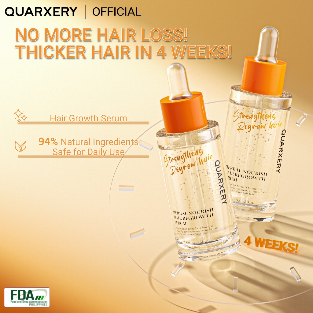 Quarxery Growth Hair Serum 30ml | Hair Oil Serum For Dry Hair Hair ...