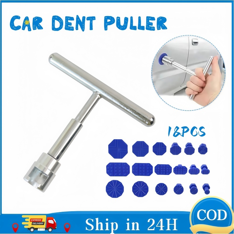 Complete Paintless Dent Remover Kit Set for Removing Dents from Cars ...