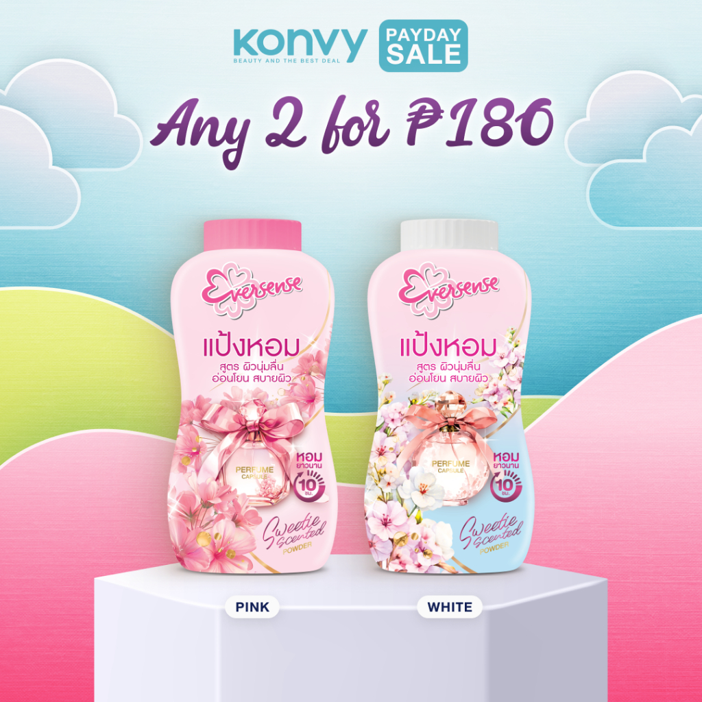 Eversense Sweet Scented Powder 180g | Shopee Philippines