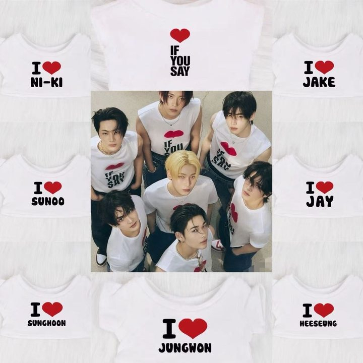 10cm Clothes for ENHYPEN Plush Doll JUNGWON HEESEUNG HYBE SUNOO DIY ...