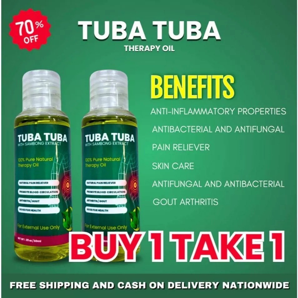 Tuba Tuba Healing Oil B1T1 - Anti Inflammatory Body Care | Shopee ...