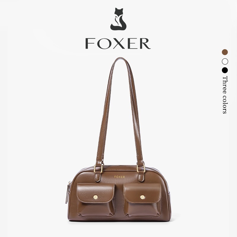 FOXER Women's Shoulder Bag Large Capacity Women's Bag Korean Style ...