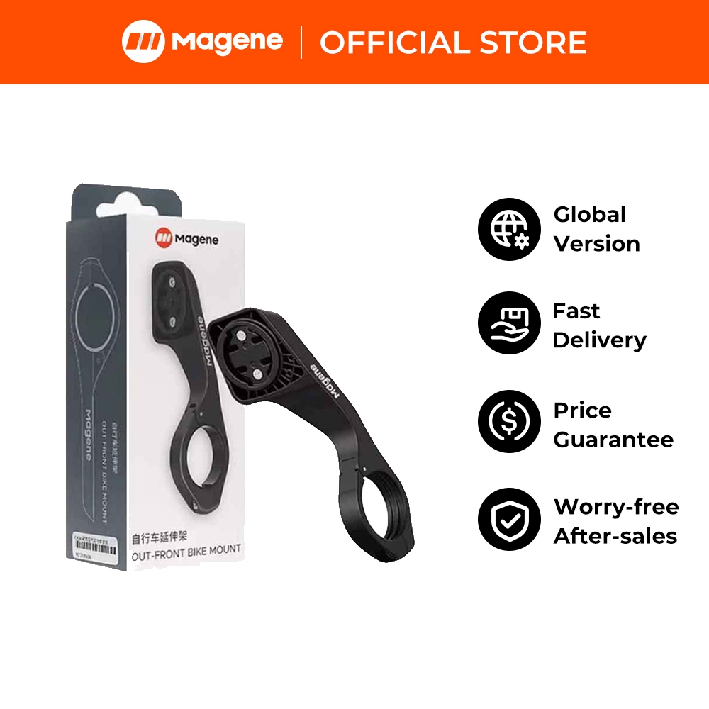 Magene Garmin Out Front Mount Bracket for CC206/PRO C506/C606 Bike ...