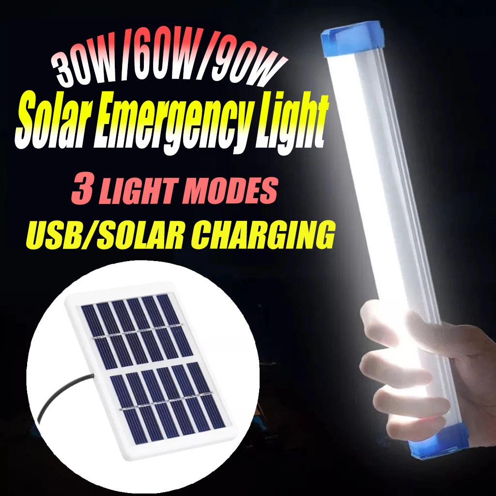 Solar emergency light tube, USB charging, magnetic suction emergency ...