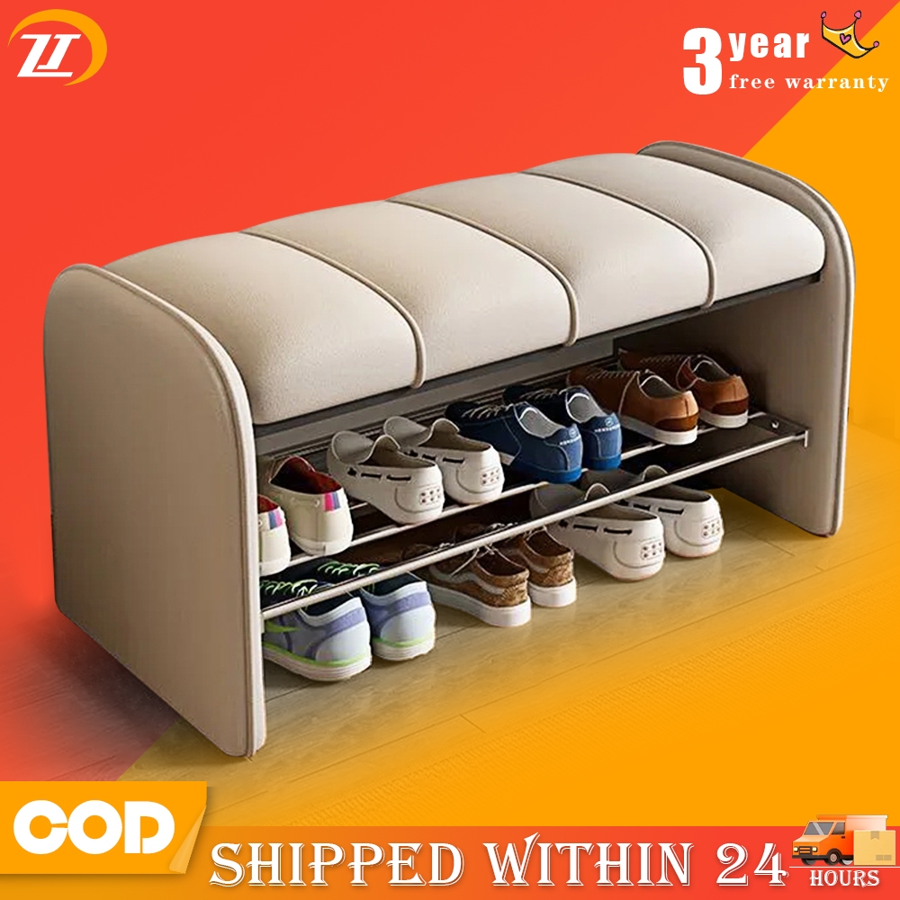 Shoe-changing bench home front door shoe cabinet seat bench integrated ...