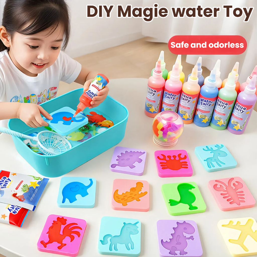 QiQi Kids DIY Magic Water Toy Children Handmade Craft Education Water ...