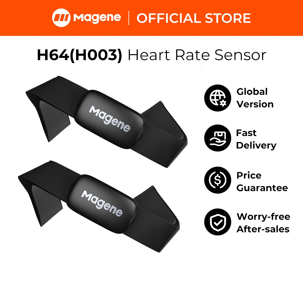 Magene H003(New H64) Monitor Fitness Outdoor Bluetooth ANT+ Sport Heart Rate Sensor with Chest ...
