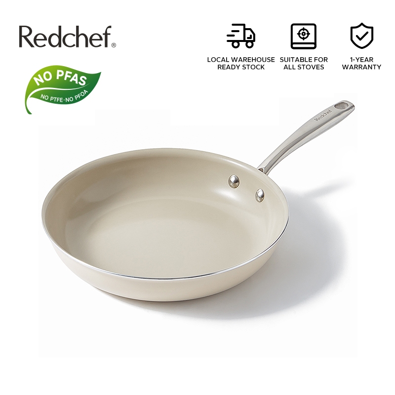 Redchef Gem Series Ceramic Rock Non-Stick 20CM/24CM/28CM Frying Pan No ...