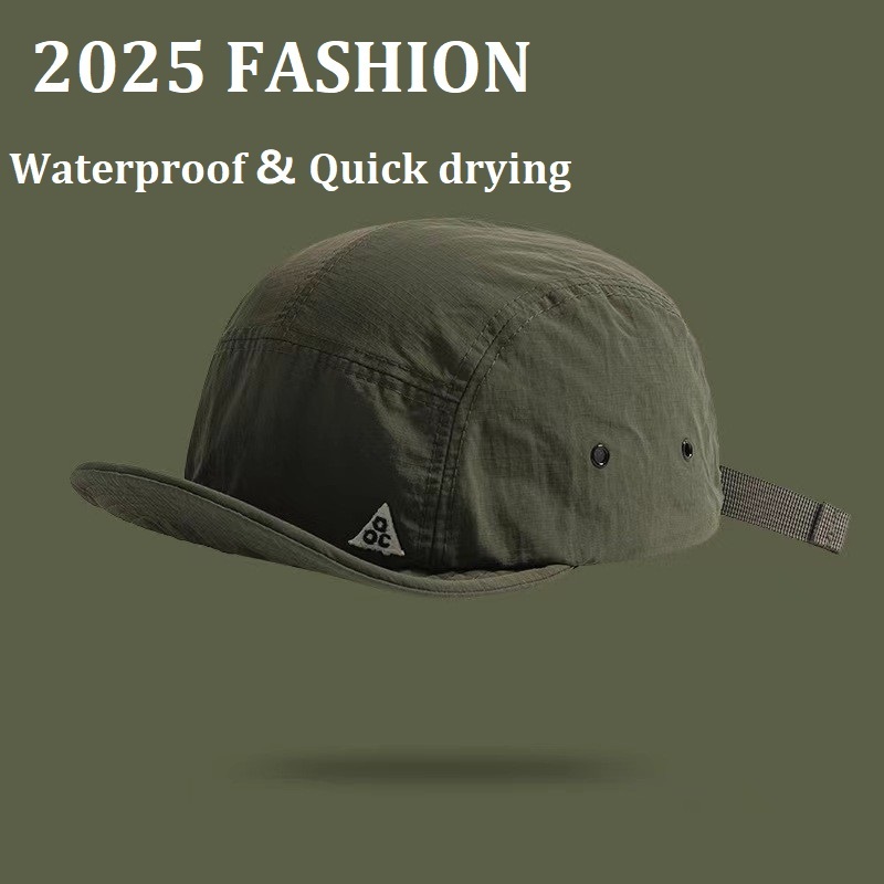 5-Panel Baseball Cap Quick-dry Waterproof Sports Hat Breathable Fashion ...