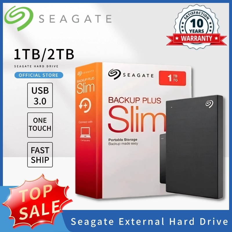 Seagate One Touch External Hard Drive USB 3.0 With Password Protection ...
