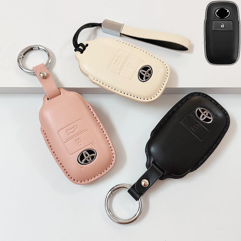 leather key cover For Toyota Vios Yaris cross 2023 Vios G Vios E Raize ...