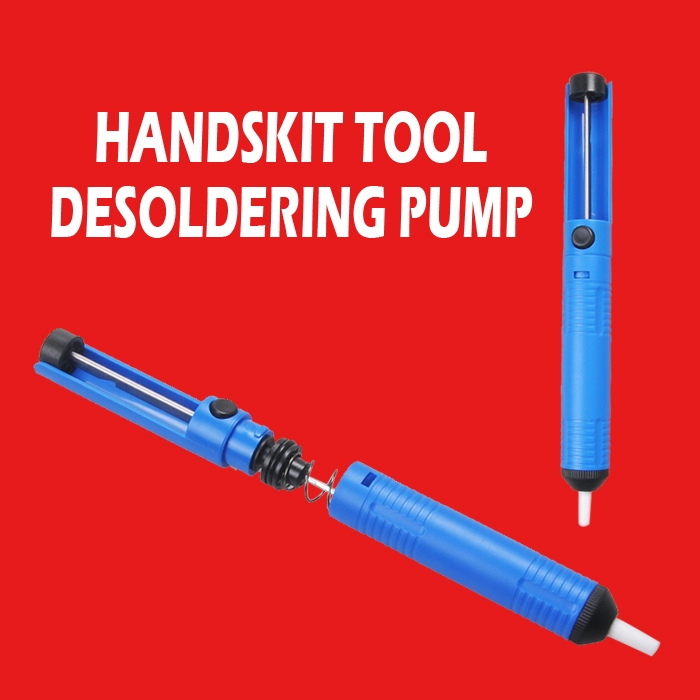 Blue Antistatic Solder Desoldering Pump, Vacuum Desoldering Tool ...