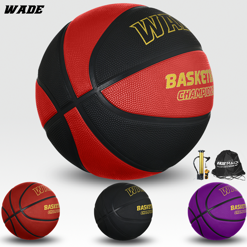 WADE Original Basketball Ball Double Color Blocking Size 5# 7# Kids ...