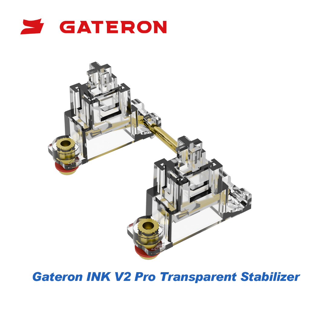Gateron INK V2 Pro Transparent Stabilizer SetRGB New Set Stab Hot Swap ...