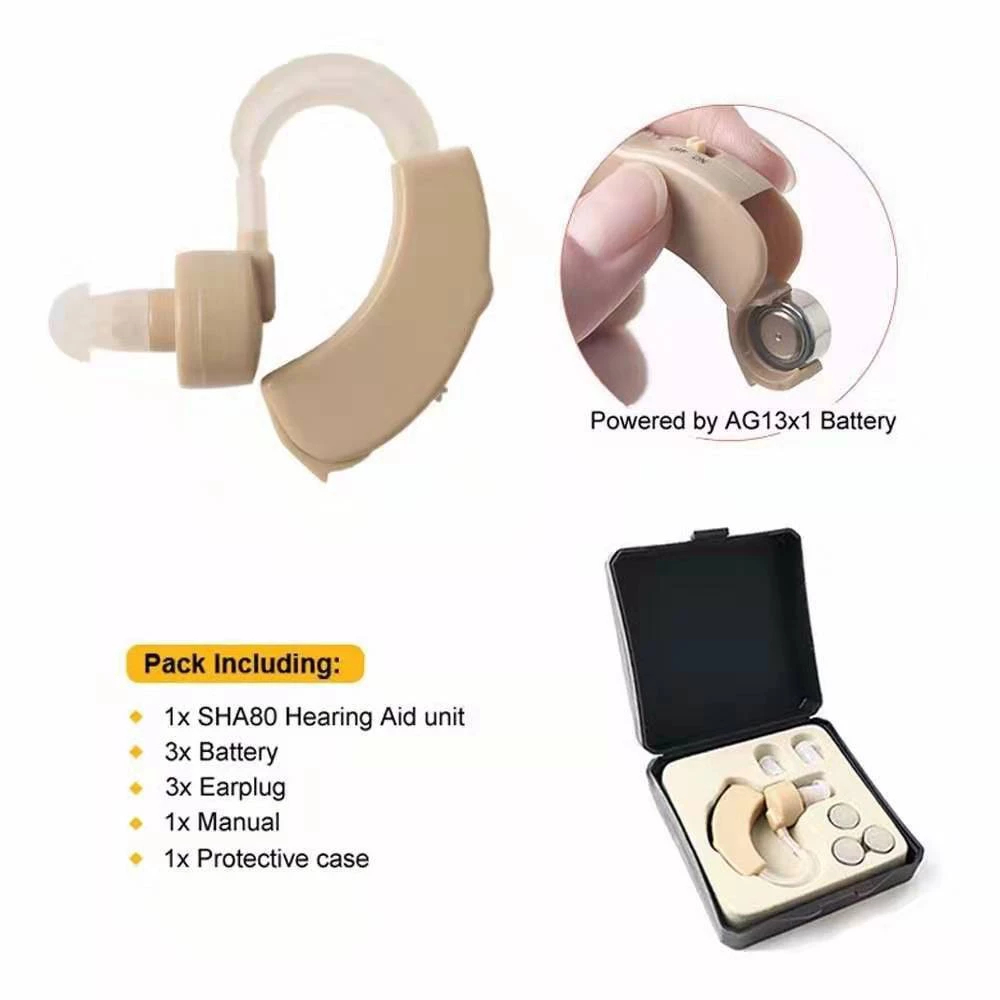 Hanging Ear Sound Collector Sound Amplifier Hearing Aid、hearing aide ...