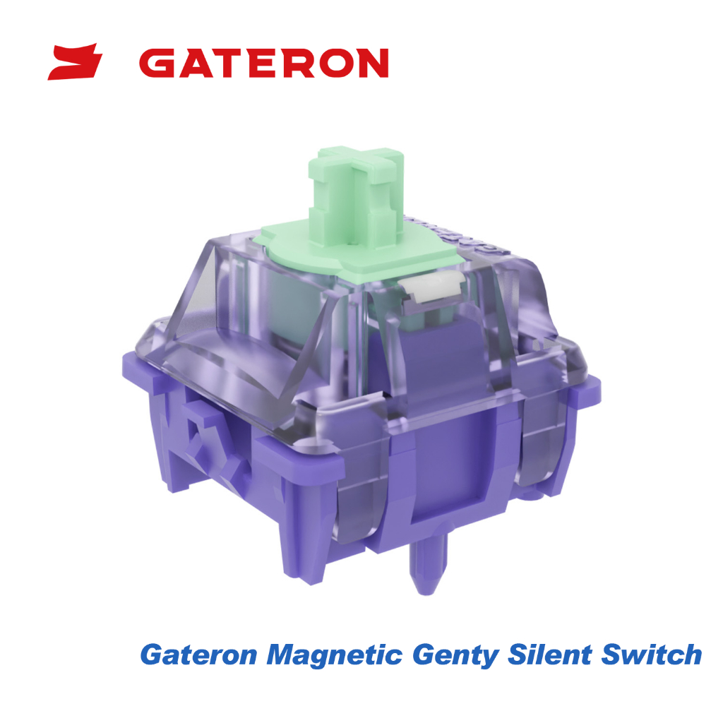 Gateron Magnetic Genty Silent Switch Silent Hall Effect Magnetic Switch ...