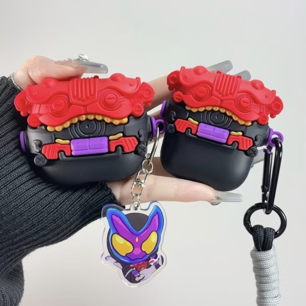 For airpods 4 ANC case Kamen Rider Airpods 1 2 3 pro 2 protective cover ...
