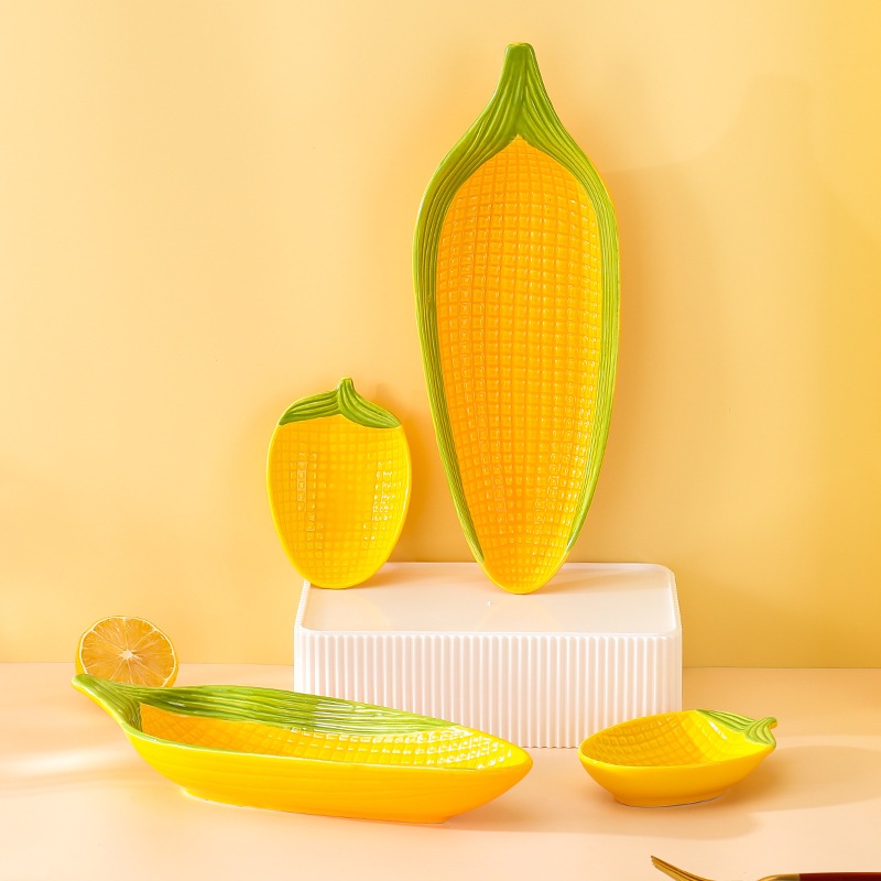 Ceramic Corn Trays, Corn on The Cob Dish, The Cob Porcelain Corn Dishes ...