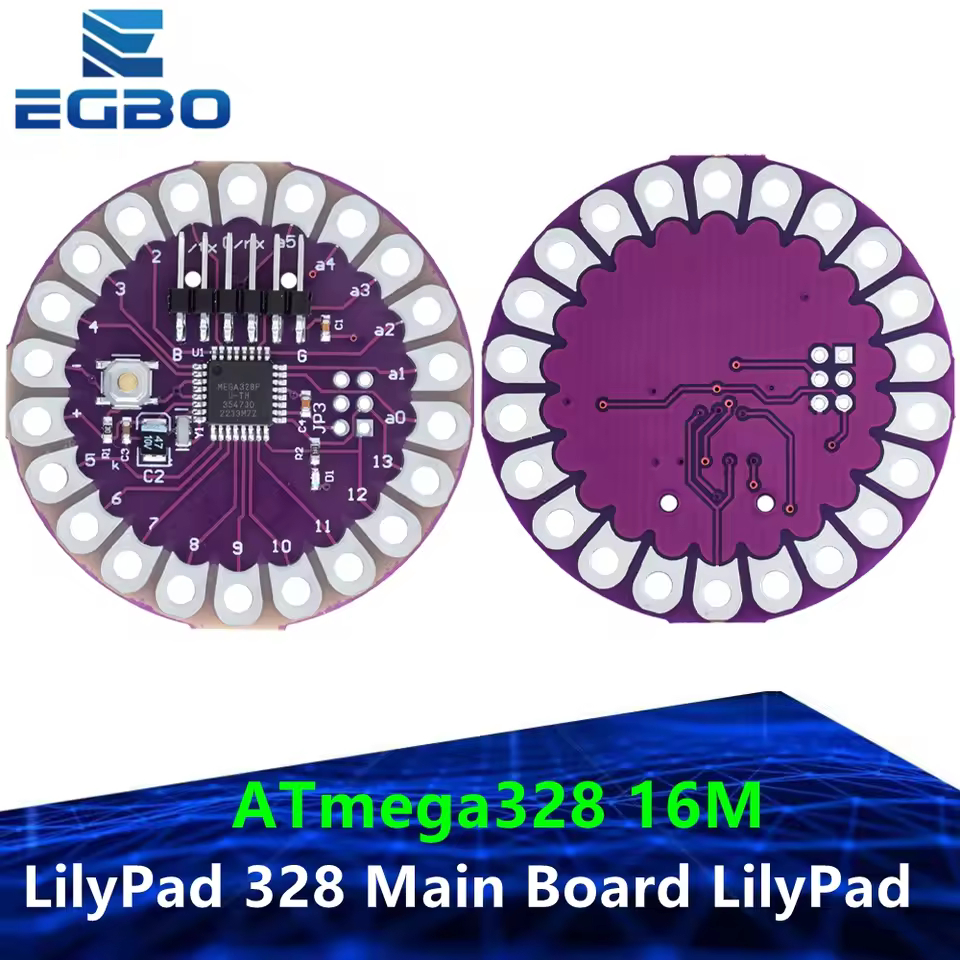 LilyPad 328 Main Board ATmega328P ATmega328 16M For Arduino | Shopee Philippines