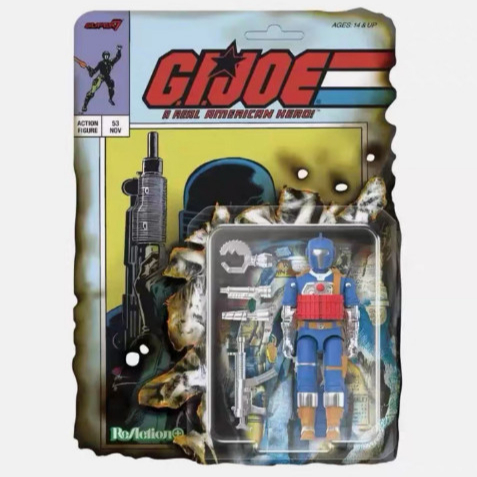SUPER 7 GIJOE Special Forces SDCC Limited BAT 3.75 Inches | Shopee ...